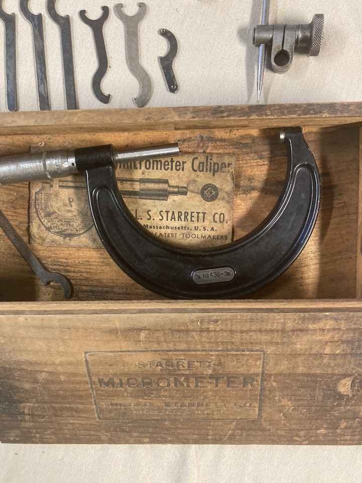 Huge Lot Of Assorted Machinist Tools Brown & Sharpe Lufkin Starrett | eBay