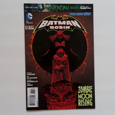 Batman & Robin 13 (2012) Zombie Moon Rising New 52! DC Comics CD | eBay