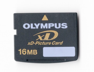Olympus xD Picture Card 16MB MEGABYTE Camera Memory Card (Fits Fujifilm ...