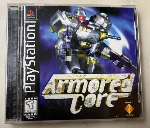Armored Core (Sony Playstation 1 PS1) Black Label; CIB Tested! Fast ...