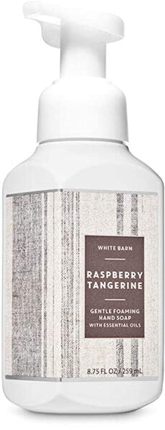 White Barn Bath and Body Works Raspberry Tangerine Gentle Foaming Hand ...