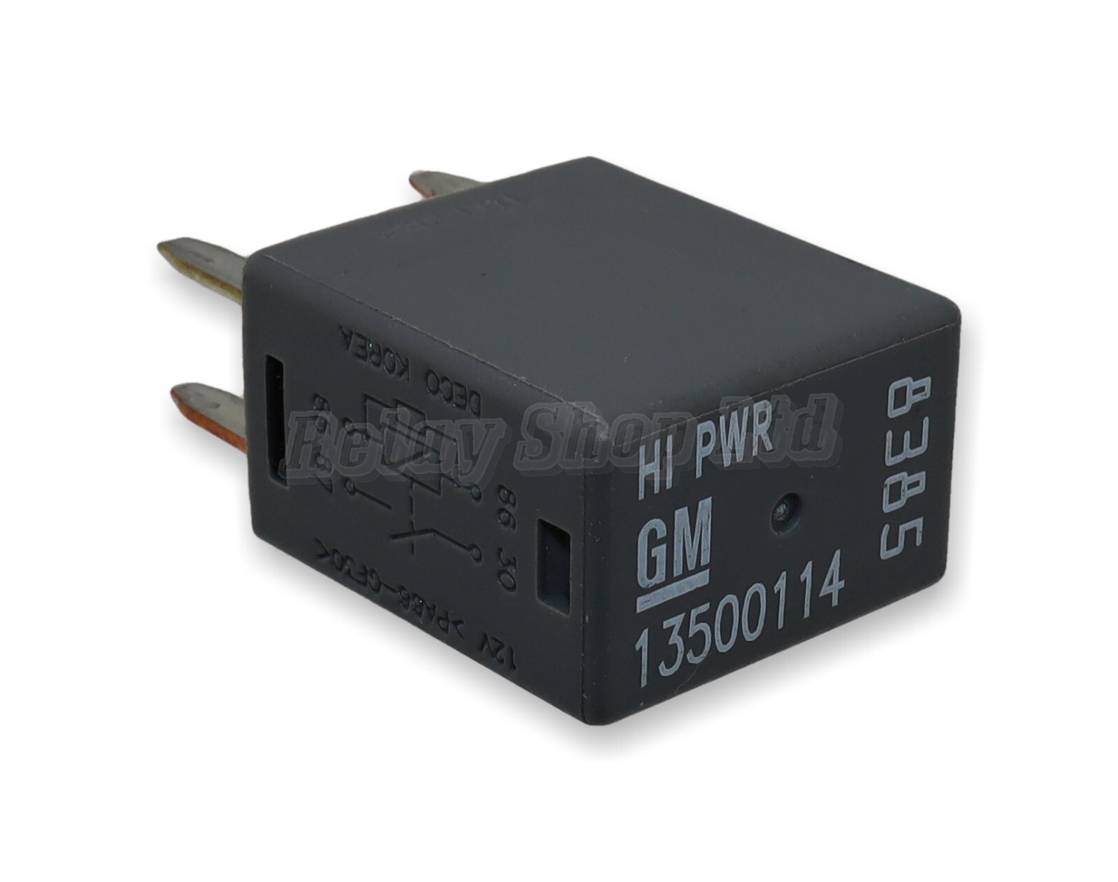 VAUXHALL OPEL Chevrolet 2005-17 Hi Power 4-pin Grey Relay GM 13500114 ...