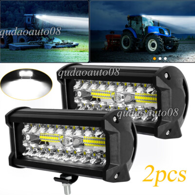 2PCS 7'' LED WORK LIGHTS for Caterpillar Construction Equipment ...