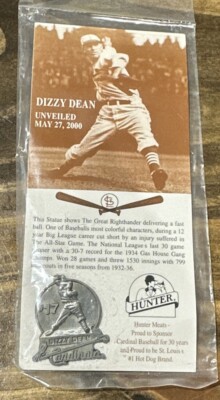 Dizzy Dean Cardinals Gas House Gang Hunter Meats Statue Unveil 2000 ...