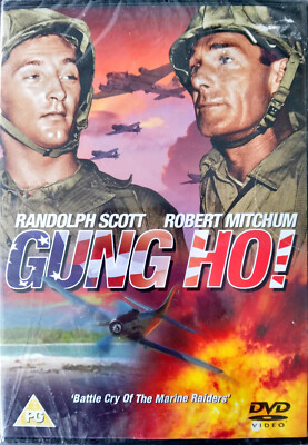 Gung Ho! New + Sealed DVD Gung Ho! Randolph Scott Robert Mitchum ...