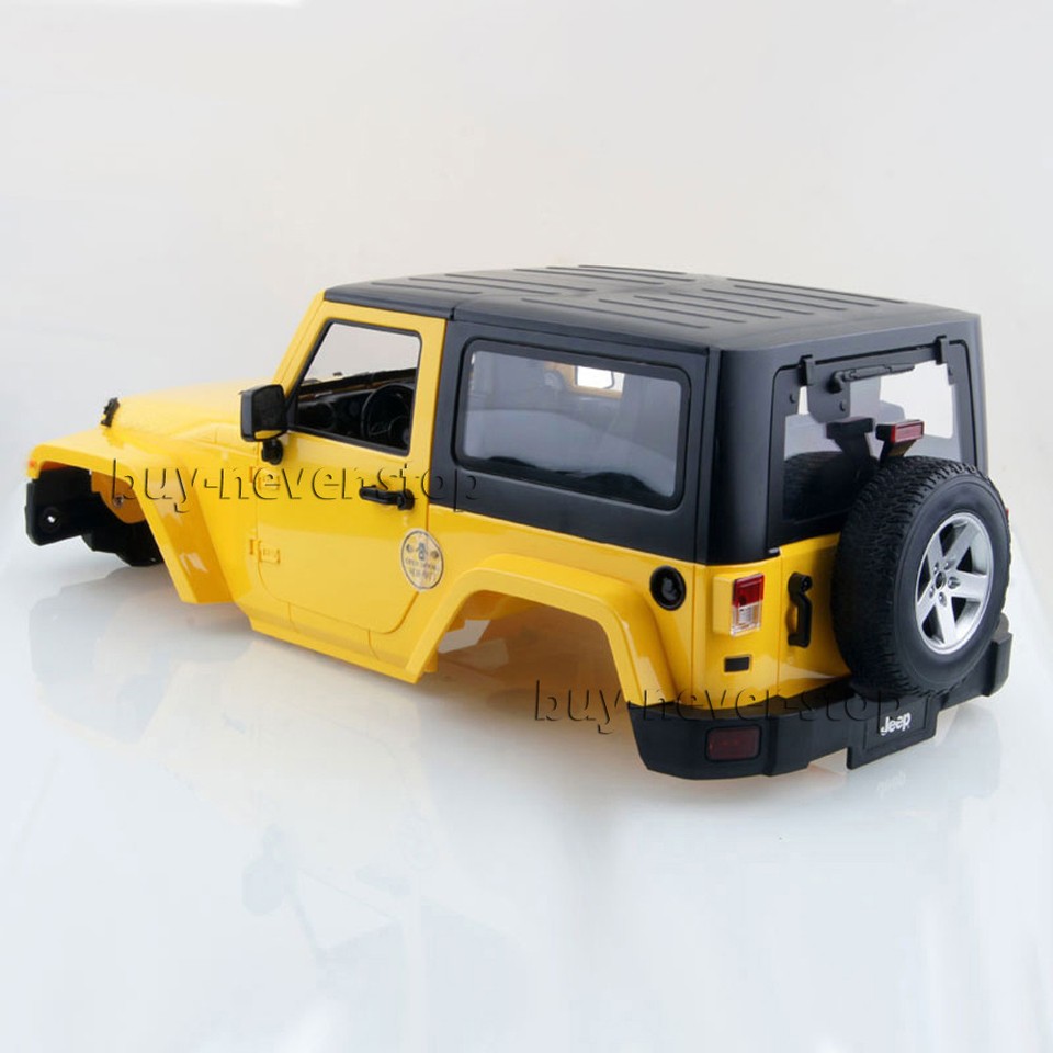 RC Parts or 275mm Body Shell For SCX10 1/10 RC Jee-p Wrangler Engine ...