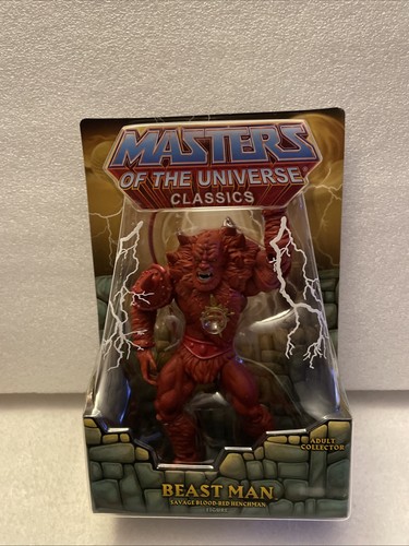 2015 SDCC Mattel Masters of the Universe Classics MOTUC BEASTMAN New ...