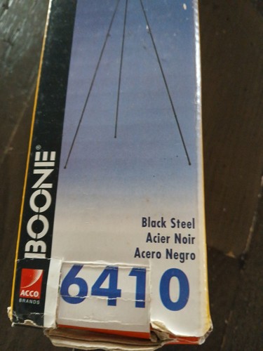 Boone 6410 Metal Compact Travel Self Setting Easel 64" Black Steel ...