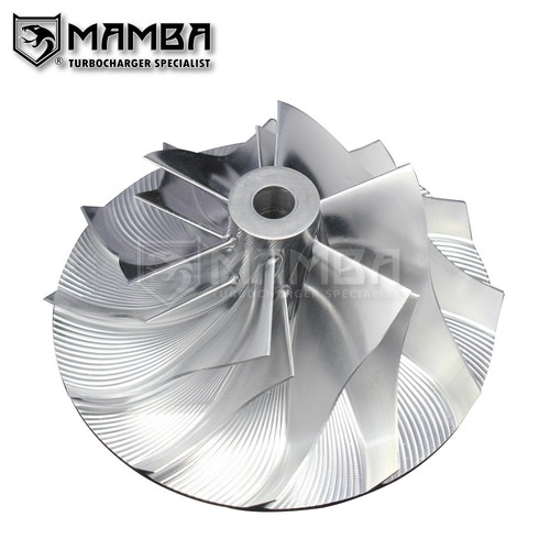 Turbo Billet Compressor Wheel Fits IHI RHF3 (38.4/52/6+6/Reverse ...