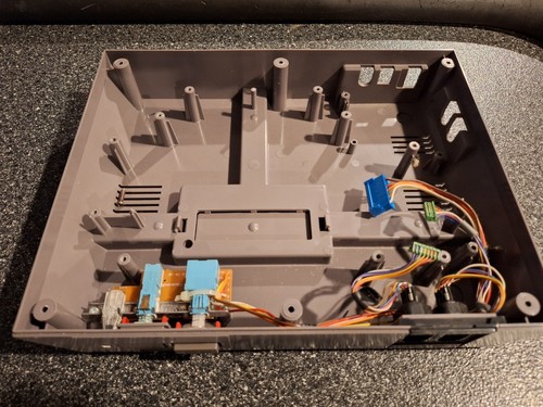 Original Nintendo NES Console Bottom Shell Housing Only Power Reset ...