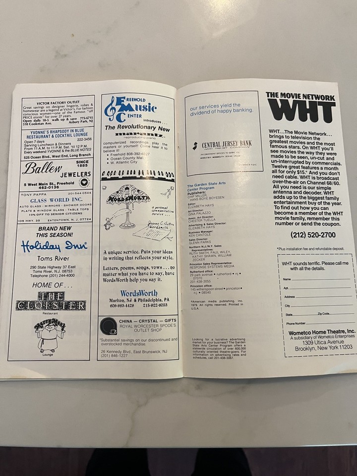 Johnny Mathis ~ 'stairway to the stars” Concert Program - Vintage 1979 ...