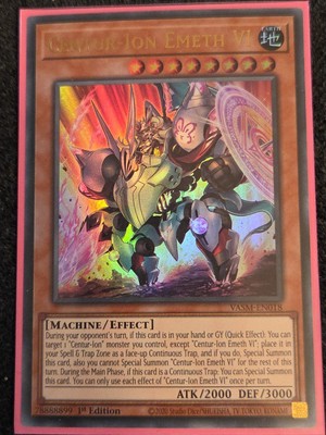 Centur-Ion Emeth VI VASM-EN018 1st Edition Ultra Rare Yu-Gi-Oh! NM | eBay
