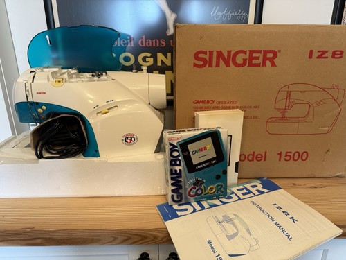 Singer IZEK Model 1500 Digital Sewing Machine w/ Gameboy Cartridge ...