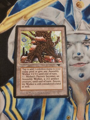 Mishra's Factory (Spring Ver) MTG Antiquities Rare Land Slightly Played ...