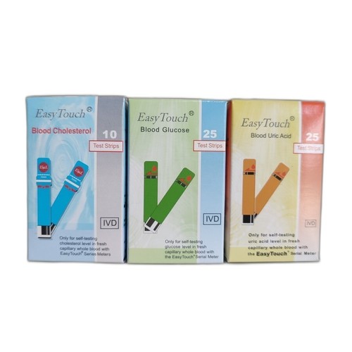 Easy Touch EasyTouch Test Strips for Glucose, Cholesterol, Uric Acid | eBay