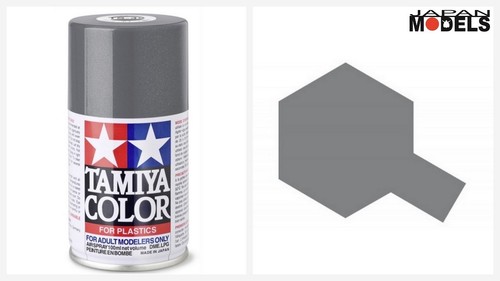 Tamiya TS-42 TS42 TS 42 LIGHT GUN METAL Bomboletta Vernice Spray 100ml ...