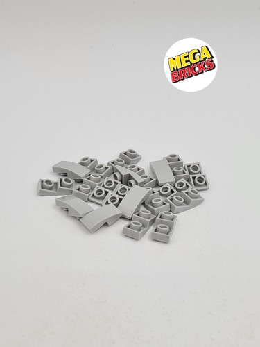 LEGO LOT 20 X PLATE W HALF BOW INV 1X2X2/3 L.B.G REF 24201 / 6144138 ...