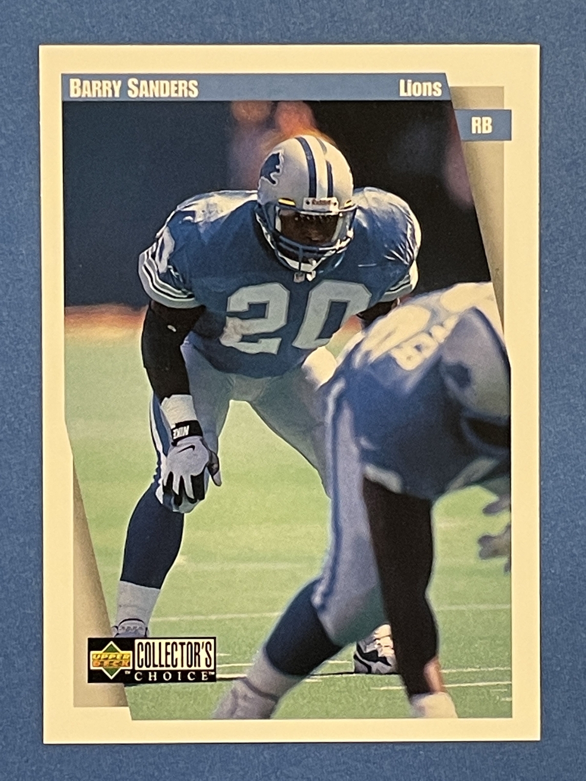 Barry Sanders 1997 Upper Deck Collector's Choice Base #210 | eBay