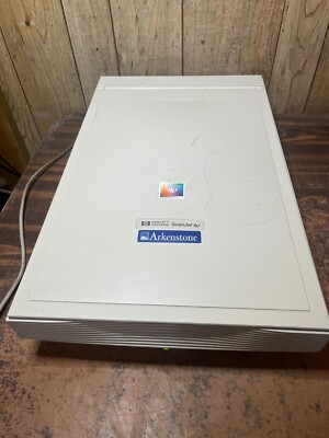 HP ScanJet 4P Flatbed Scanner Vintage HP Scanner | eBay