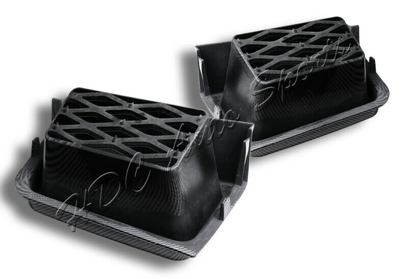 For Chevy Silverado 1500 SS-Style Carbon Look Air Duct Front Bumper ...