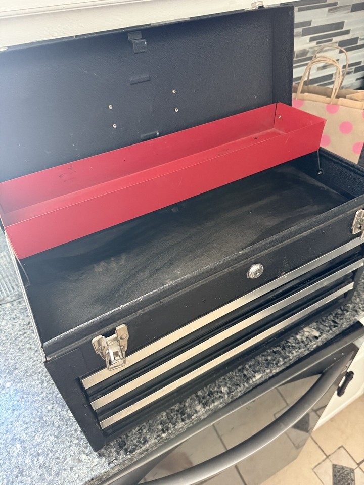 CRAFTSMAN 3-Drawer RALLY BOX Black finish Nice Condition | eBay