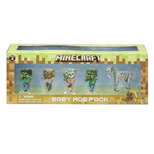 Minecraft JAZWARES CHOOSE Wild Tame Animal Dungeon Baby Mob Survival ...