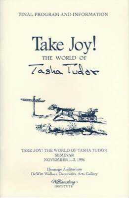 Williamsburg Institute / FINAL PROGRAM AND INFORMATION TAKE JOY Tasha ...