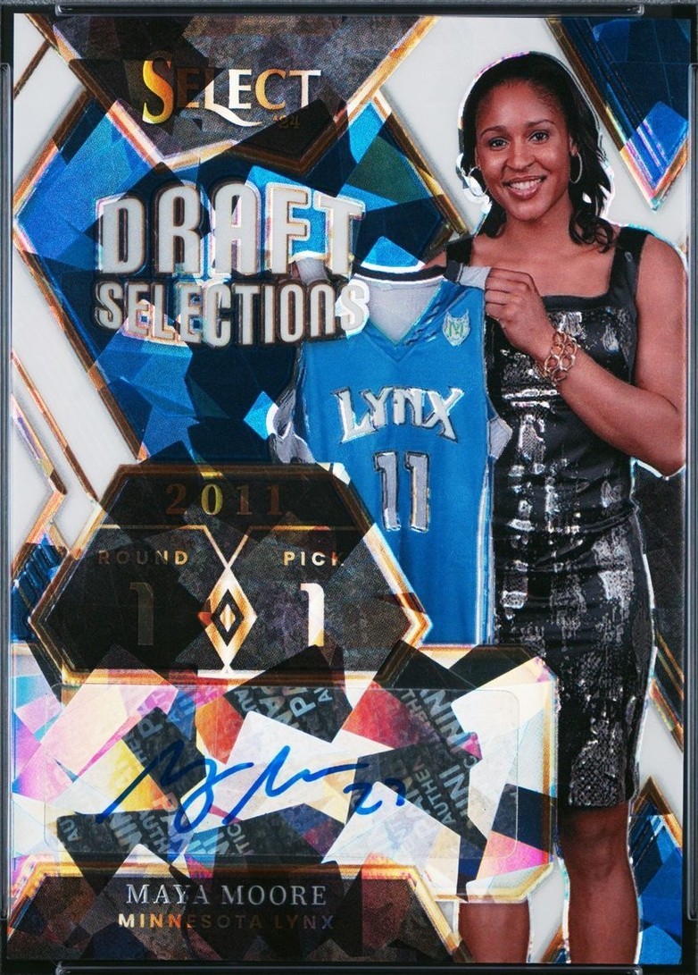 2024 Panini Select WNBA - Draft Selections Signatures Maya Moore #DSS ...