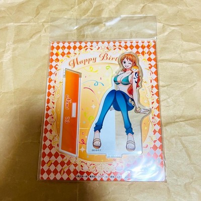 Nami Birthday Acrylic Stand One Piece Straw Hat Crew Mugi Gold | eBay UK