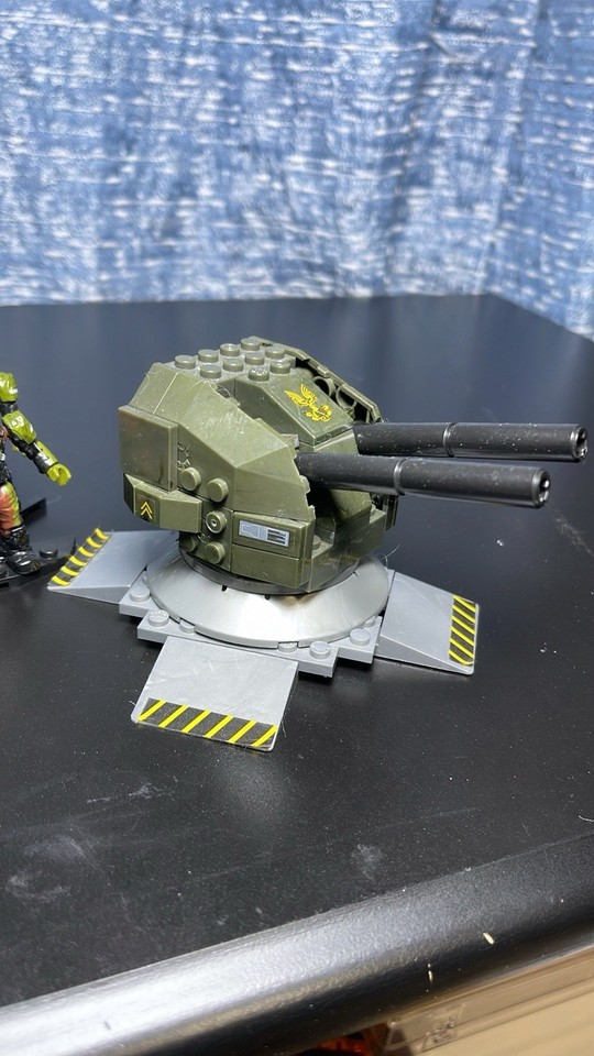 Halo Mega Construx Lot Unsc Turret & 7 Minifigures | eBay