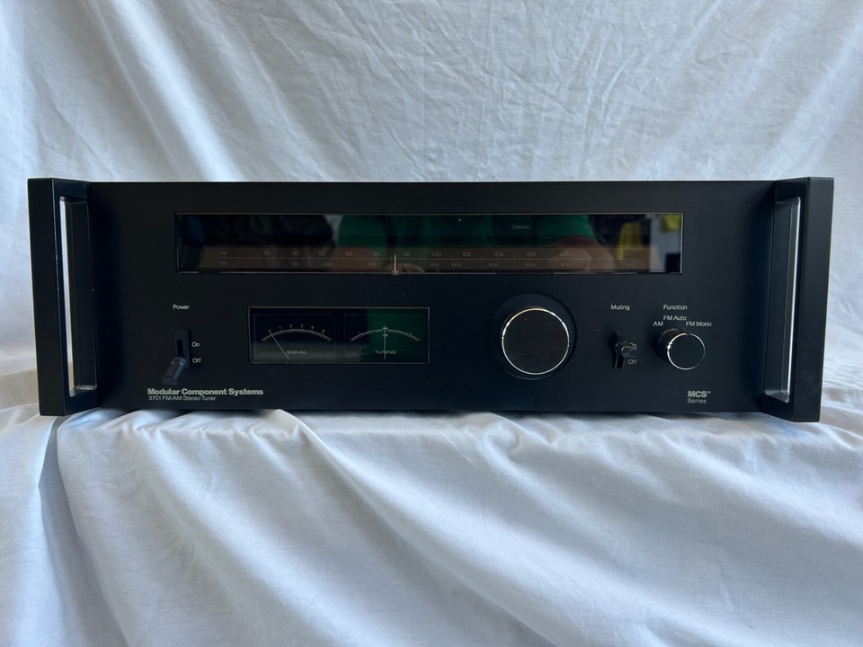 MCS 3701 Modular Component Systems Stereo AM/FM Tuner Vintage MINT ...