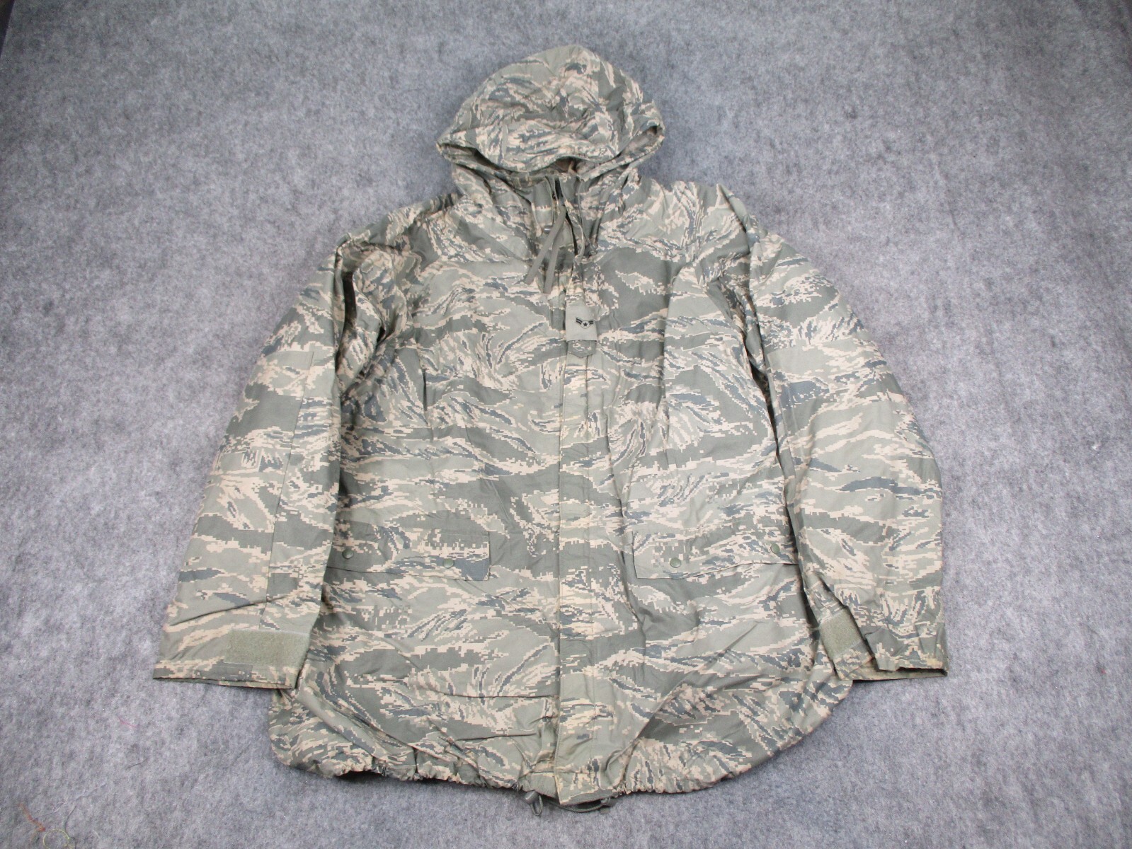 US Military Jacket Mens Medium Camo ORC Industries Parka Improved ...