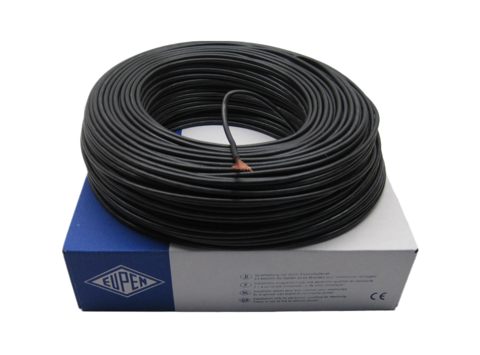 H07V-K 1,5 mm² Aderleitung Verdrahtungsleitung Litze flexibel H07VK HAR ...