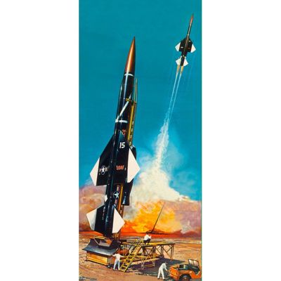 REVELL #1806 1/56 Bomarc Missile SSP model Kit new in the box | eBay