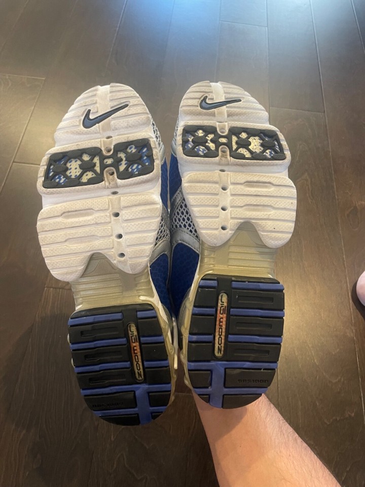 Vintage 2003 Nike Air Zoom Spiridon Sneakers. Varsity Blue Nike Air ...