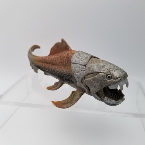 Schleich Dunkleosteus Prehistoric Dinosaur Fish Figure 8” Articulating ...