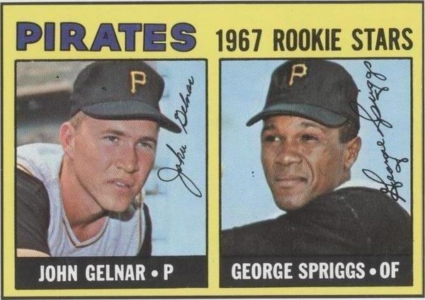 1967 Topps - 1967 Rookie Stars #472 John Gelnar, George Spriggs (RC ...