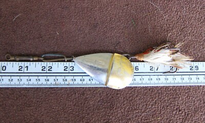 Vintage Celebrated Star Spinnerbait; W.T.J. Lowe, Buffalo, NY: Size 2/0 ...