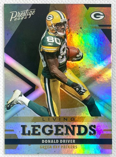 2022 Panini Prestige Donald Driver Card #LL-6 Living Legends Green Bay ...
