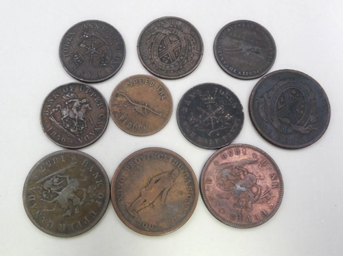 10 Piece Canada Copper Token Collection | eBay