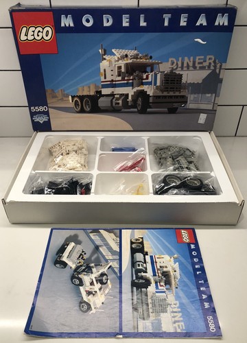 LEGO Model Team Highway Rig 5580: LEGO Fully Complete Instructions ...