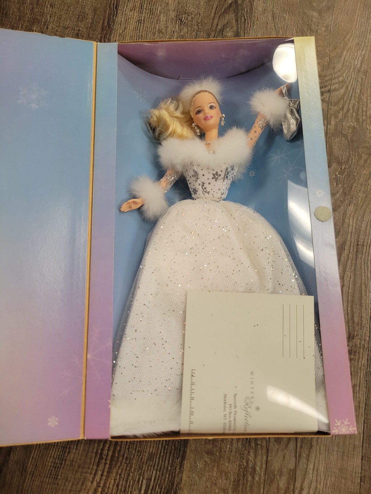 Winter's Reflection BARBIE Fashion Doll New Sealed Original Box Mattel 2002