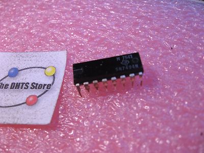 SN7494N Texas Instruments TTL IC 4-Bit Shift Register 7494 - NOS Qty 1 ...