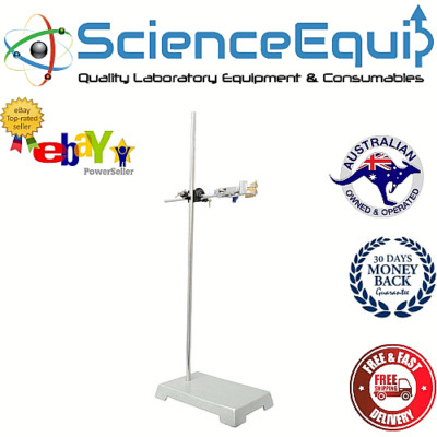 Retort Stand Burette Stand Bosshead condenser Clamp Kit HEAVY DUTY 3 ...