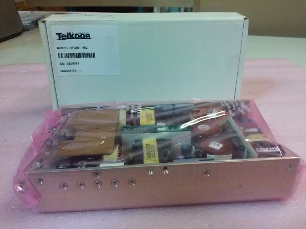 New TELKOOR Digital Power eF306-462 Open Frame Variable Output DC Power ...