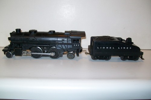 Lionel O-Gauge 242 Steam Locomotive and Tender, New Motor | eBay