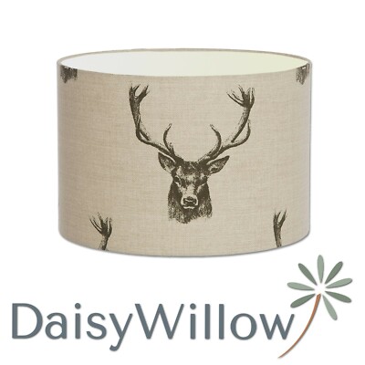 Fryetts Stag Head Fabric Lampshade Handmade * FREE UK DELIVERY | eBay