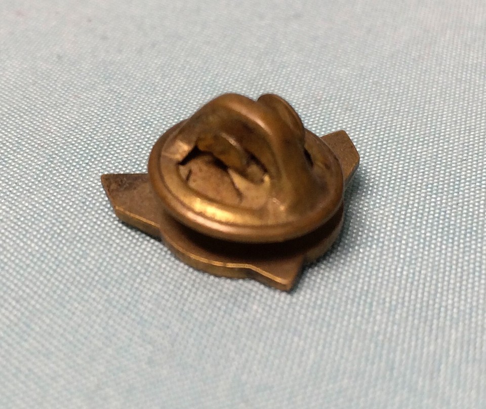 BENDIX Zero Defects Gold Tone Lapel Pin Globe Bendix Sylmar Electronics ...