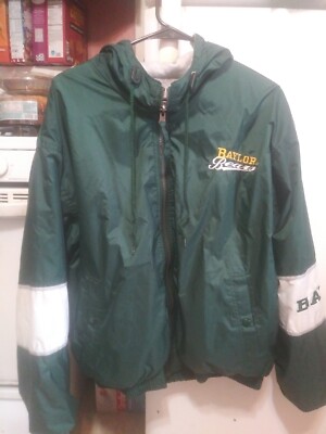 Baylor Bears Hoodie/Windbreaker Reversible Jacket XL | eBay