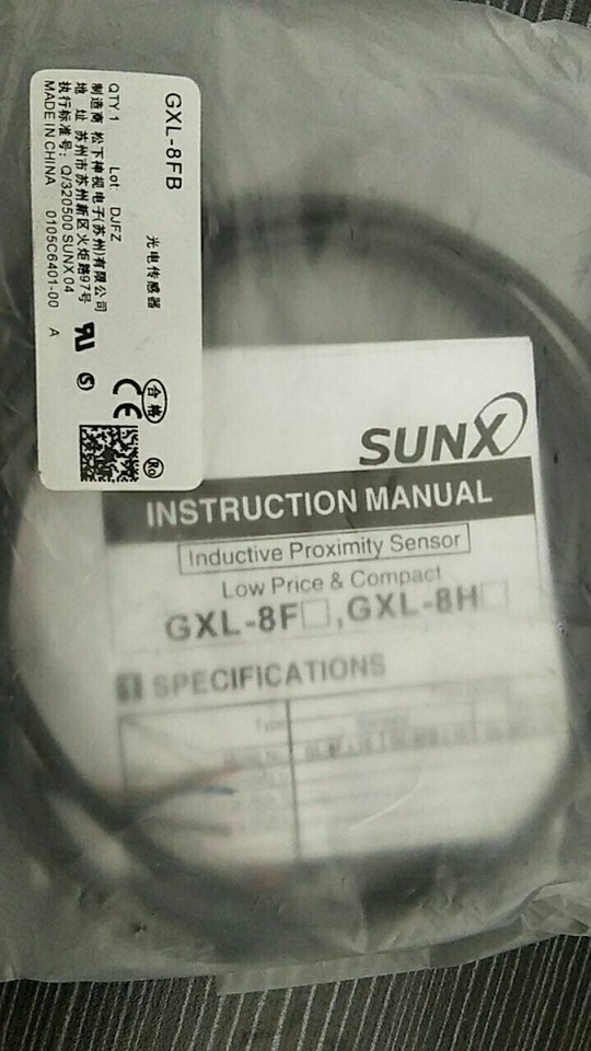 1PC New Panasonic SUNX GXL-8FB Proximity Switch Sensor Free Shipping GX ...